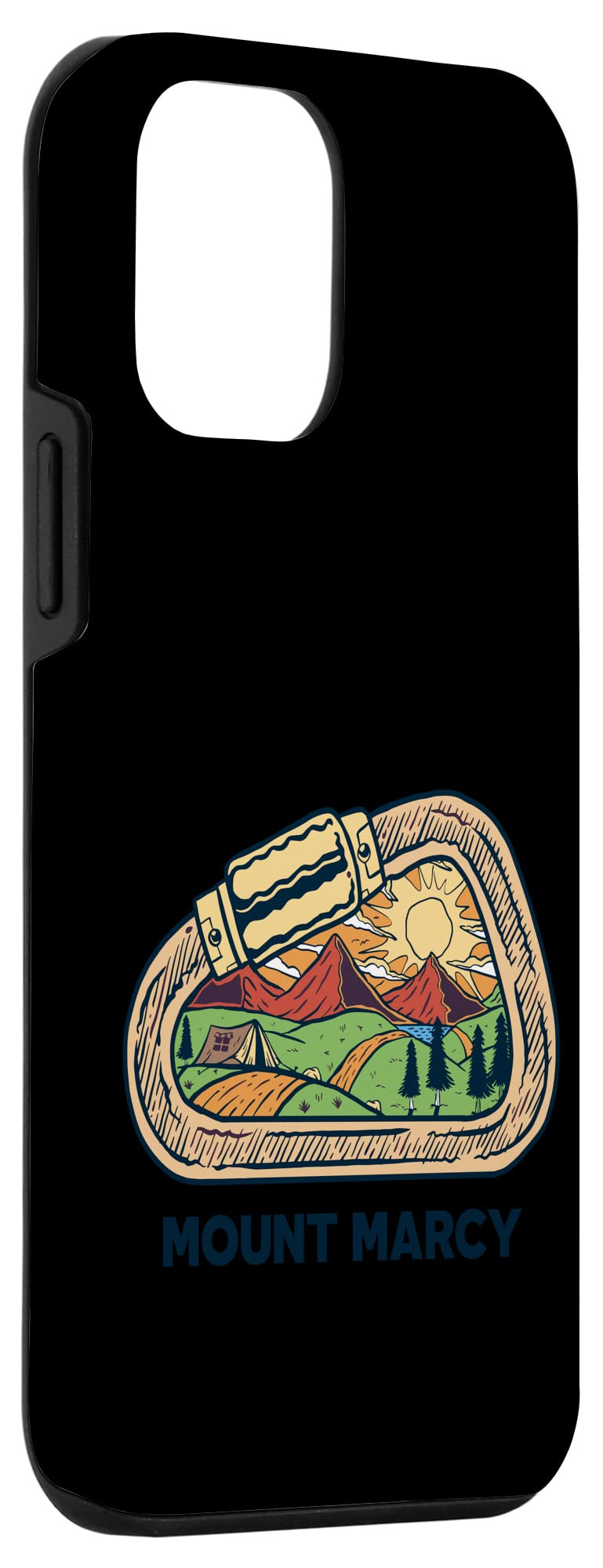 iPhone 12 mini Mount Marcy mountaineer climbing hiking expedition Camping Case