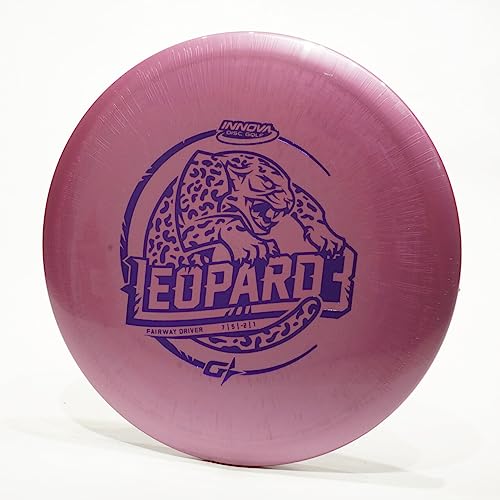 Innova Leopard3 (G Star) Fairway Driver Golf Disc, Pick Weight/Color [Stamp & Exact Color May Vary] Yellow 159 Grams or Less