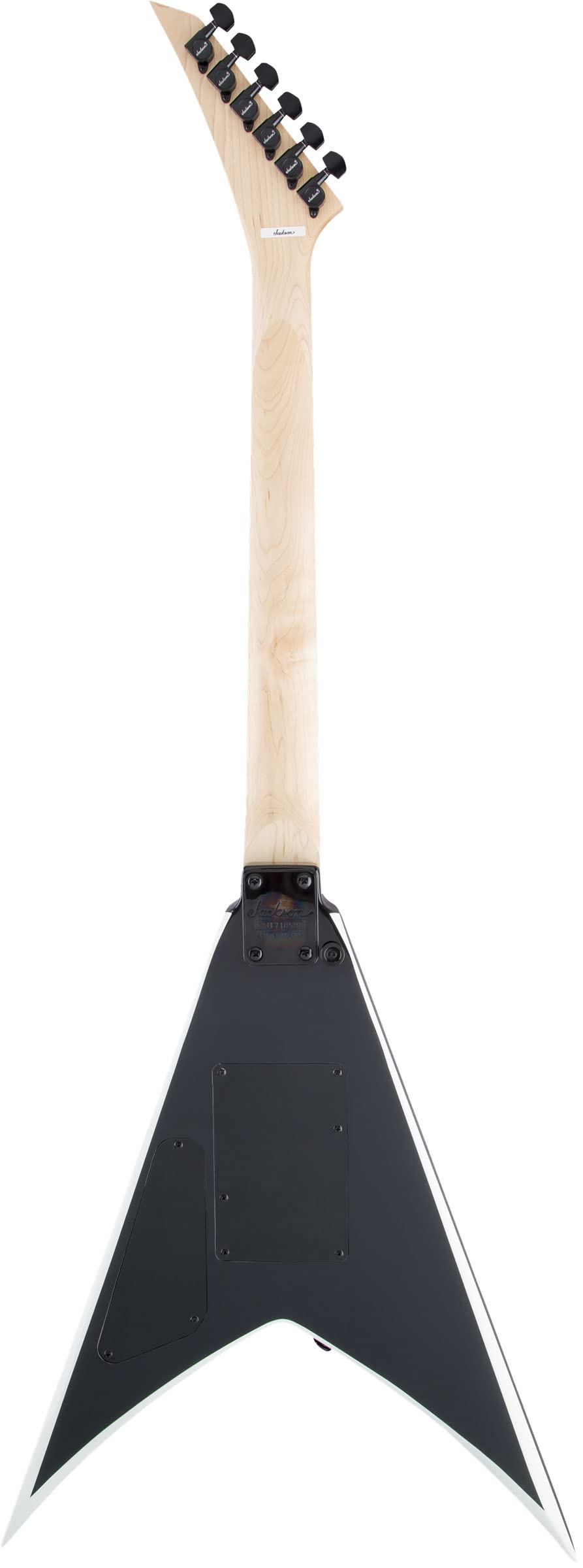 Jackson JS Series King V JS32 - Black with White Bevels