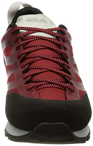 Jack Wolfskin Men's Scrambler 2 Texapore Low Hiking Shoe Boot, Black/red, 12