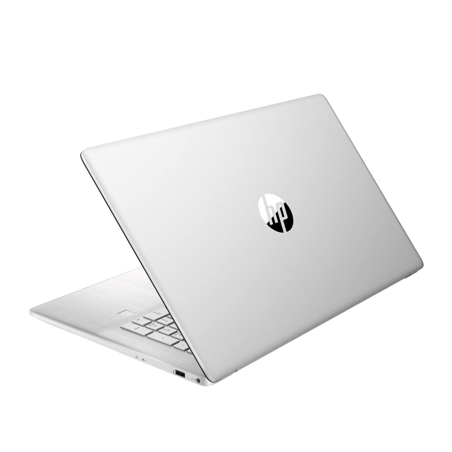 HP Essential 17 Laptop, 17.3" HD+ Touchscreen, AMD Athlon Gold 7220U, 8GB RAM, 512GB SSD, Webcam, HDMI, Wi-Fi, Fingerprint Reader, Windows 11 Home, Silver