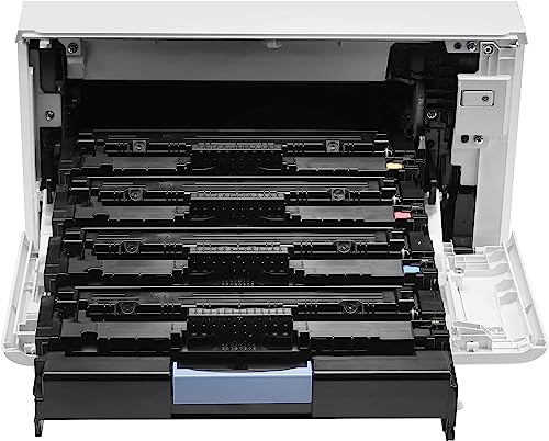 HP Color Laserjet Pro M454dn Wired Laser Printer with Ethernet Connectivity - Print only - 2-line Backlit LCD Display, 28 ppm, 600 x 600 dpi, 8.5 x 14, Auto Duplex Printing, Tillsiy Printer Cable