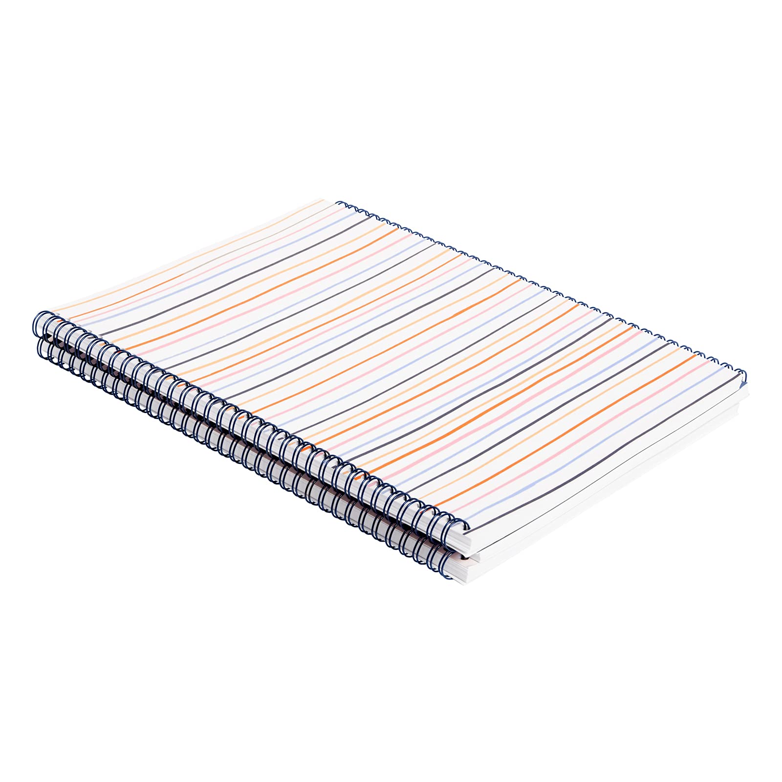 kikki.K x Malala Fund Collection - A4 Spiral Notebook 3pk Multi-Color, 2 Unique Designs and a Quote by Malala Yousafzai, Lined Paper, 120 Pages, 11.69" L x 8.58" W x 0.94" H