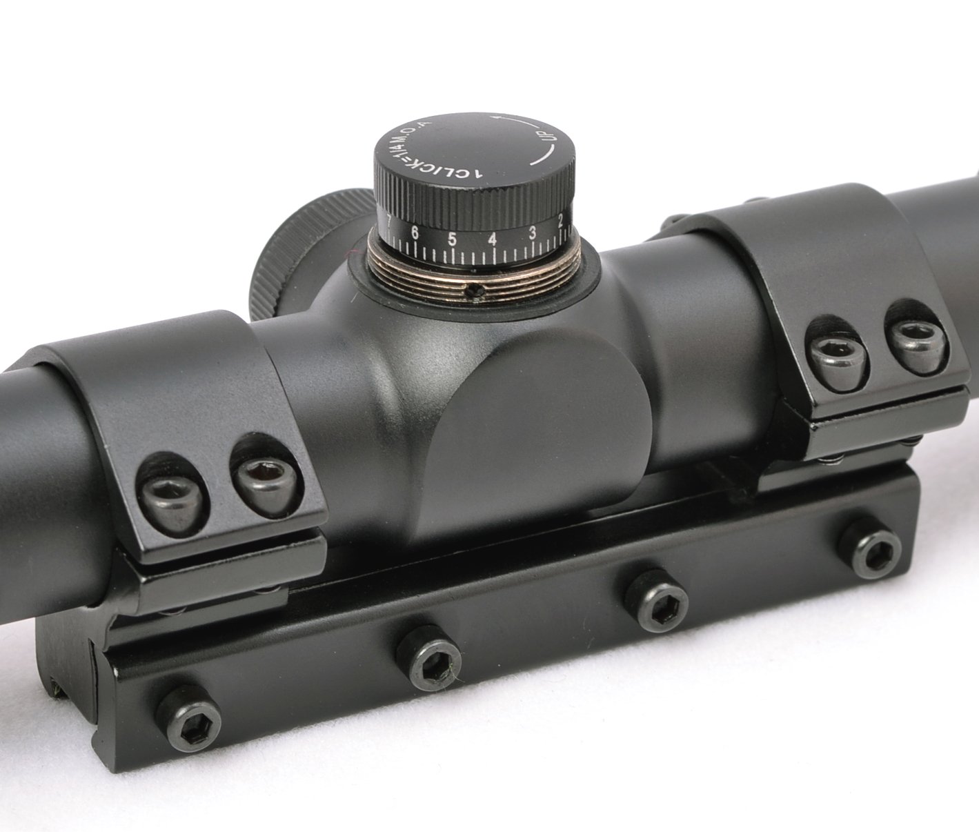 Hammers 4-12X40AO Air Gun Rifle Scope for High Power Magnum Spring .177 .22 Air Gun Rifle with 40mm Parallax Adjustable Objective Solid One Piece Mount Built-in Stop Pin