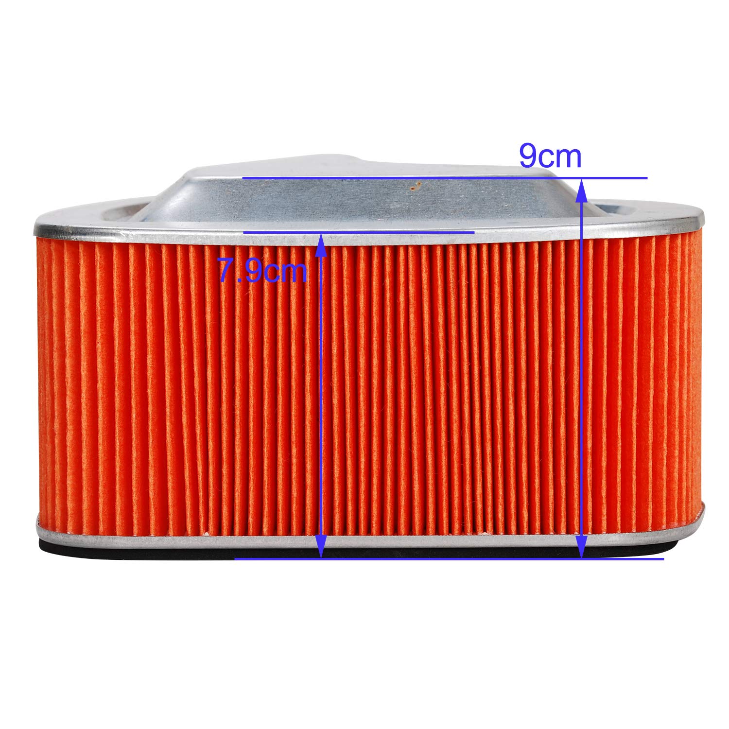 HIFROM Air Filter Element Cleaner replacement for Honda VTX1800 VTX1800C VTX1800F VTX1800N VTX1800R VTX1800S Engine 2002-2008 Replace 17213-MCH-000,Air Filter Cleaner (Pack of 1)
