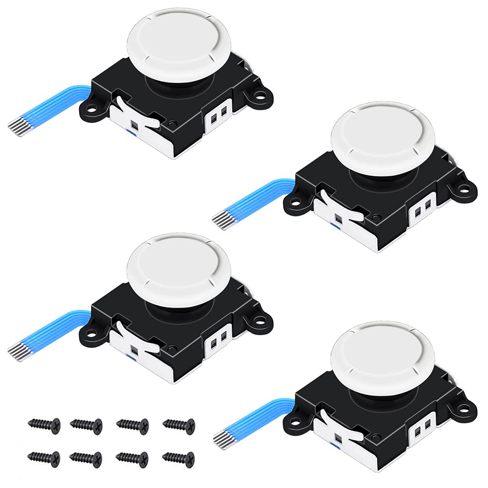 HYNNIO Replacement Joystick for Nintendo Switch lite, 4PCS Repair Joystick Replacement for Switch lite and Nintendo Joycon Controller