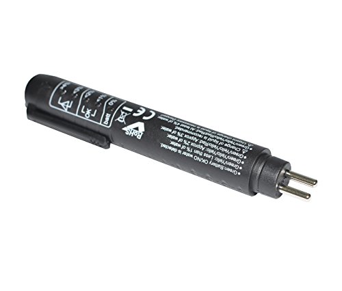 ITEQ Brake Fluid Liquid Tester Pen with 5 LED Indicators, Calibrated For DOT3 DOT4 Brake Fluid