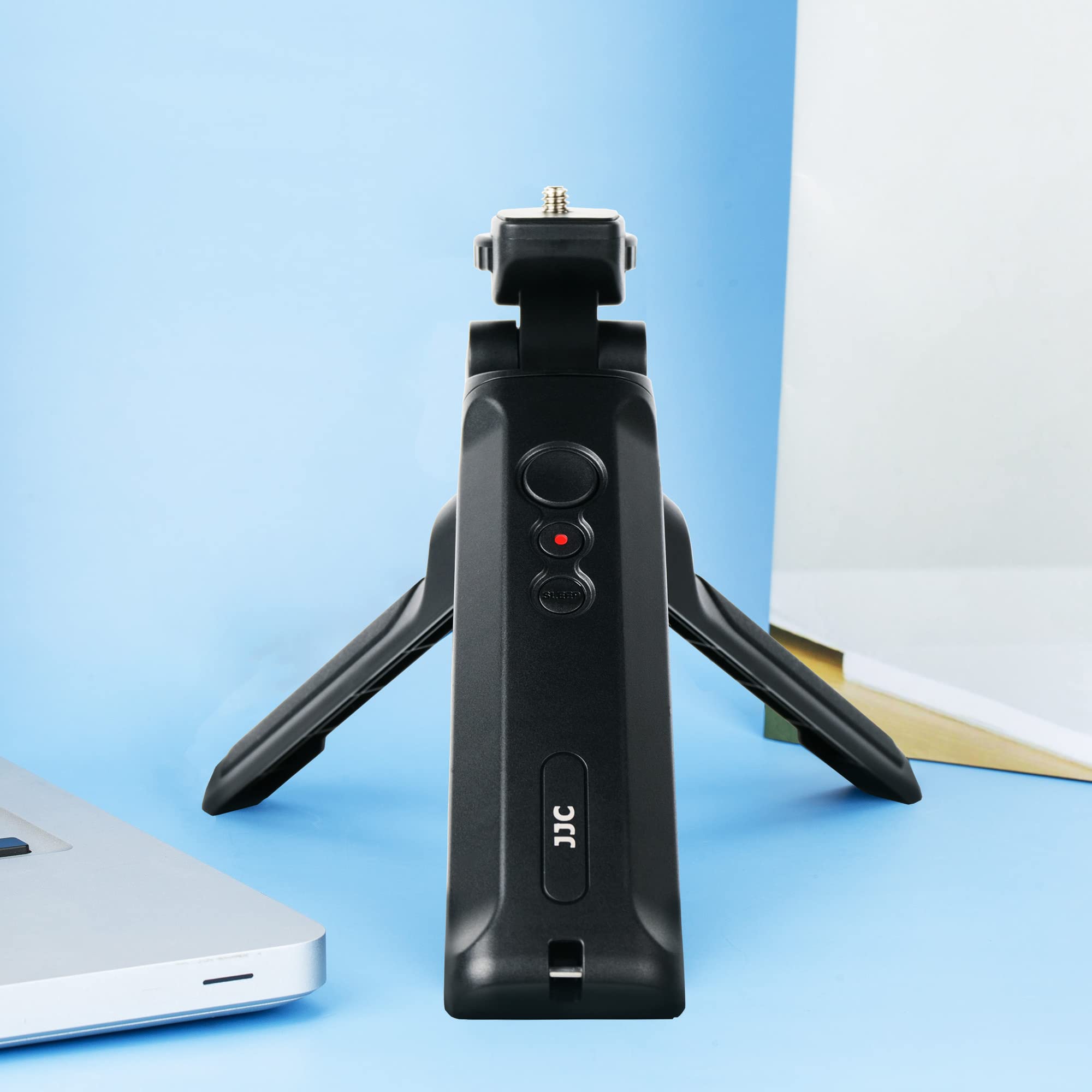 JJC 3 in 1 Mount Adapter Kit Cell Phone Clip Clamp Mini Extension Pole Tripod Stand Action Camera Video Vlog Holder for GoPro Hero9 Hero8 7 6 iPhone Samsung Galaxy Sony ZV-E10 ZV-1