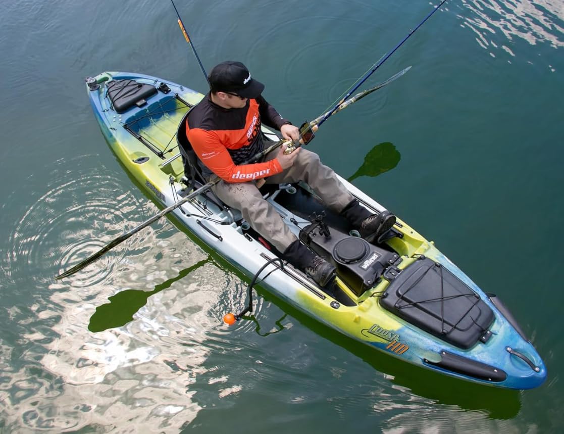 ITGAM0007 Deeper Flexible Arm Mount 2.0 for Boats/Kayaks, Black , 80cm