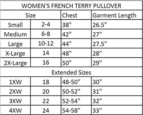 Instant Message - Delicate Flowers - Women's French Terry Pullover - Size Large Heather Charcoal