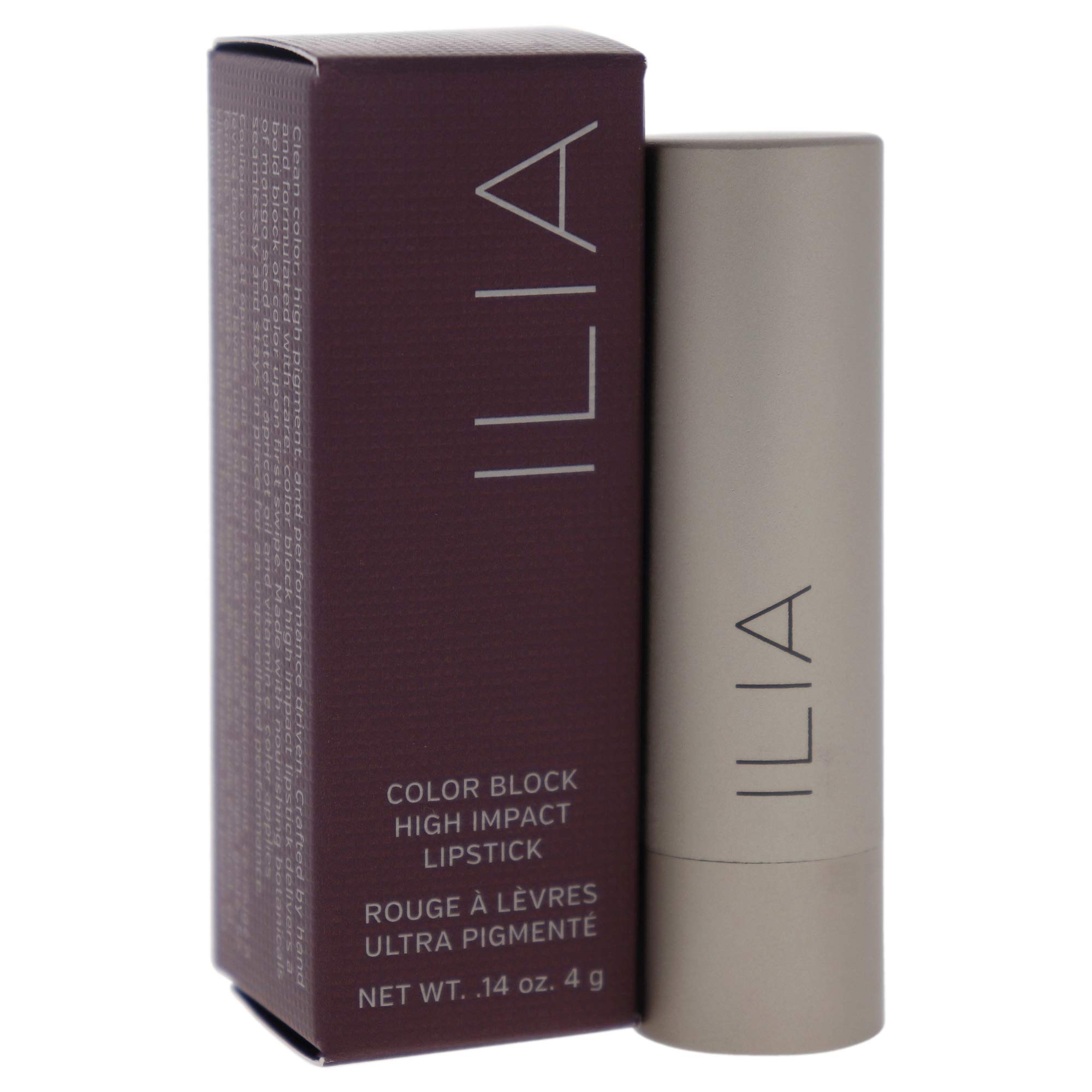 ILIA - Natural Color Block High Impact Lipstick (Rumba (Oxblood Red))