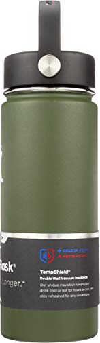 Hydro Flask Wide Mouth W Flex Cap Olive 18 Ounce, 1 EA