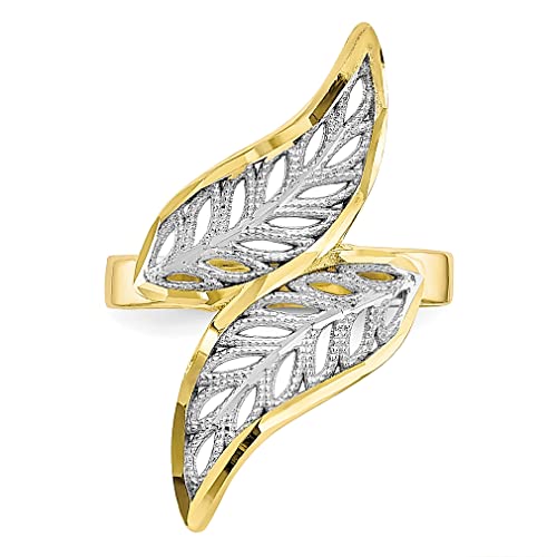 IceCarats 10K Yellow Gold Antique Filigree Ring Size 6
