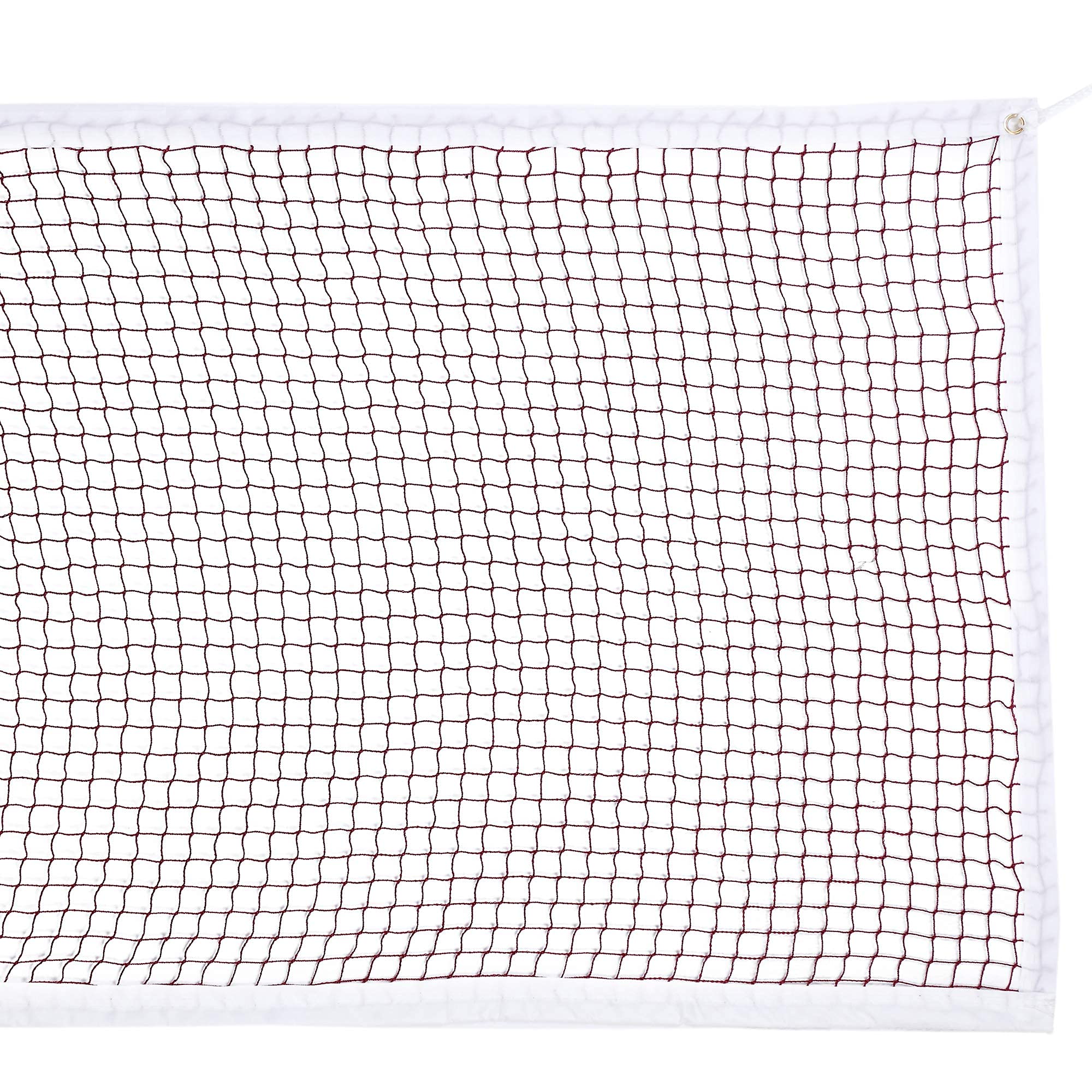 JSAHAH Badminton Net Nylon Portable Tennis Net Set - for Tennis Sport Net for Indoor/Outdoor, Backyard,Schoolyard,Garden, 20 FT x 2.5 FT (without Frame)