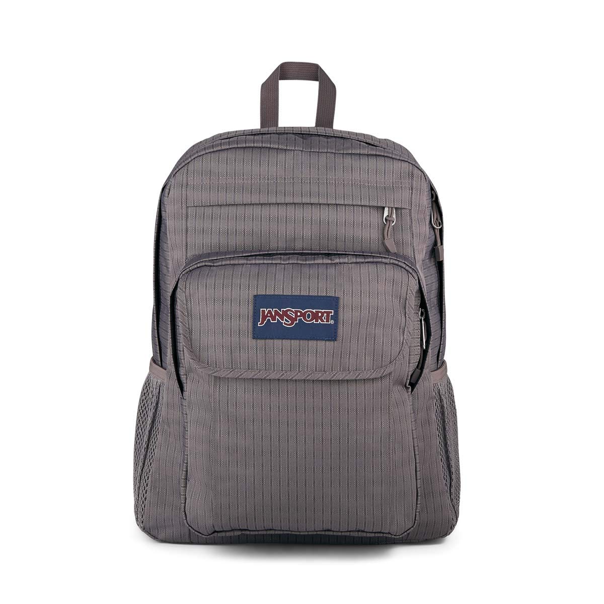 JanSport Union Pack Remix Backpack - Heritage Collection, Plaid Weave Deep Wisteria