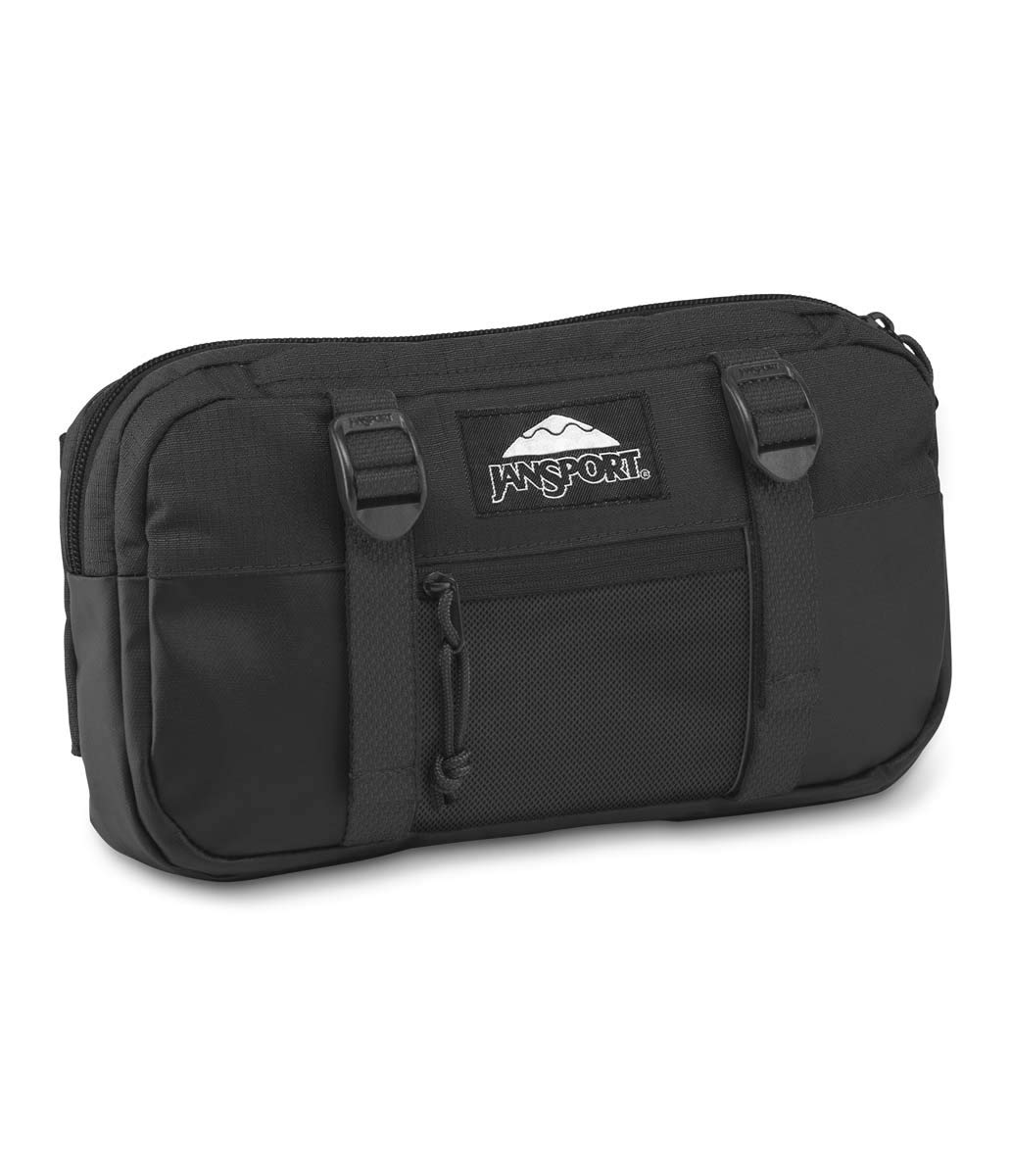JanSport Way Out Waistpack - Black Mini Ripstop