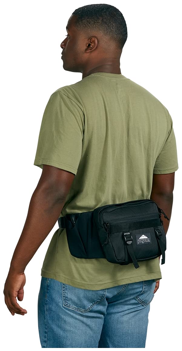 JanSport Way Out Plus Waistpack - Black Mini Ripstop