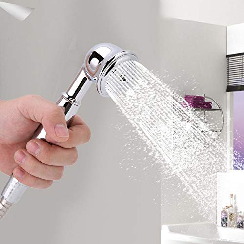 Handheld Bathroom Fitting Nozzle,Stainless Steel Shower Set Shower Head System Bathroom Shower Hose Kit Shower