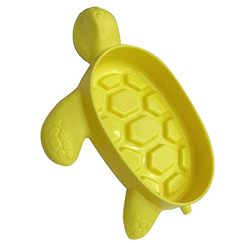 jerss Shape Box Drain Bathroom Dish Simple Holder Restroom Cartoon Sewer Drain Tray for Shaped Box Holder Dishes (Yellow)