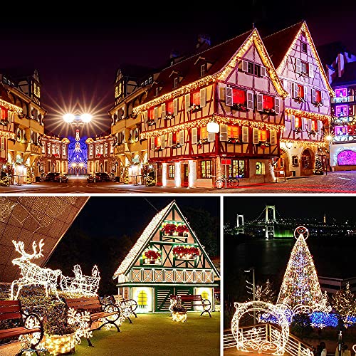 HVIKOV 200 LED Solar Copper Wire String Lamp Led Strip Fairy Garland Outdoor Garden Decorative Light Wedding Christmas Decoration
