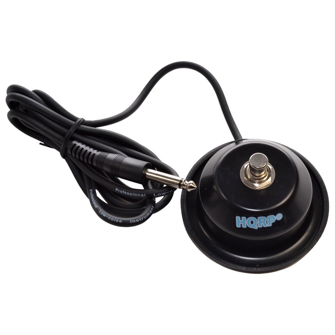 HQRP 1-Button Guitar Amp Footswitch compatible with Orange FS-1 fits Crush, Crush Pro Series, Dual Terror, TH30 amps