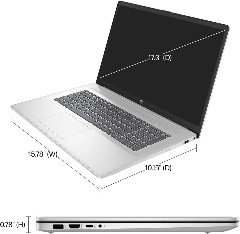 HP 2022 Pavilion 17.3-inch IPS FHD Laptop, Intel Quad Core i5-1135G7 (Beats i7-1065G7,Upto 4.2GHz), Iris Xe Graphics, 16GB RAM, 1TB PCIe SSD,Backlit Keyboard, WiFi 5,Webcam, Windows 11+HubxcelCables