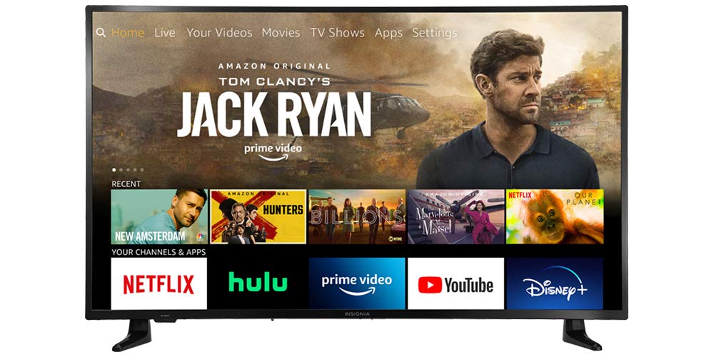INSIGNIA NS-50DF710NA21 50-inch Smart 4K UHD - Fire TV, Released 2020