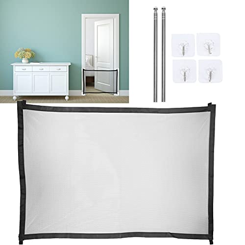 Jacksing Safty Baby Gate, Baby Door Gate Baby Gate Retractable Doorway Baby Gate for Indoor(S)