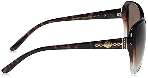 Jessica Simpson Women's J5997 Modern Cat Eye Sunglasses with UV400 Protection - Glamorous Sunglasses for Women, 59mm