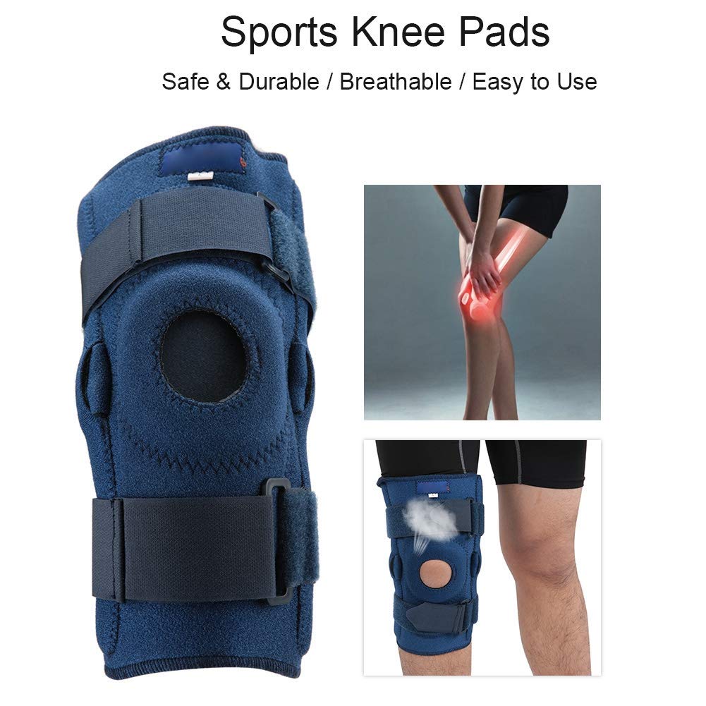 Knee Braces for Knee Pain Women/men, Adjustable Compression Knee Patellar Tendon Support Brace for Arthritis Pain, Injury Recovery, Workout(XL)