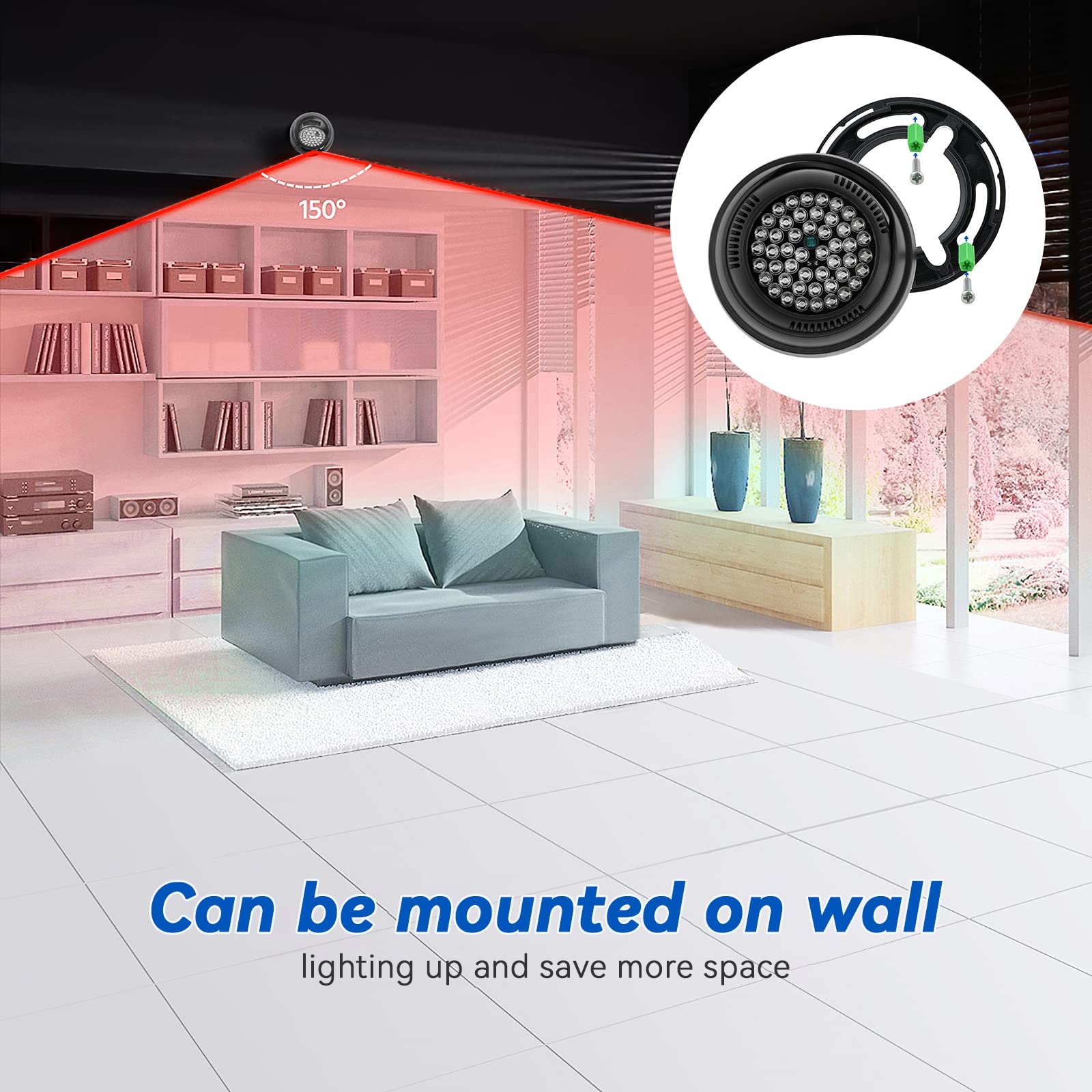 IR Illuminator Upgrade Infrared Light Work with Meta Oculus Quest 2 Enhance Sensor Track At Night VR Accessories Compatible with Occulace Quest2 1 Rift Improve Tracking Power Adapter Included