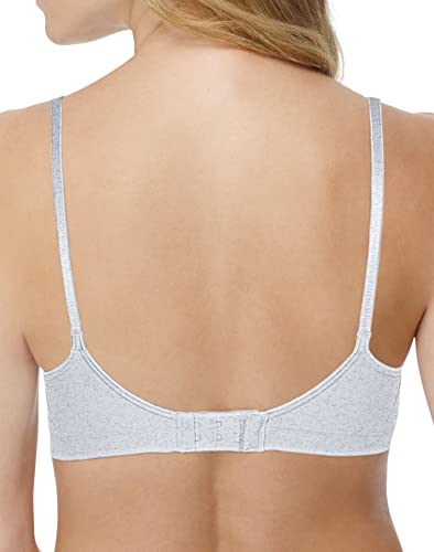 Hanes womens Comfy Support Wirefree Mhg795 bras, Nude Heather, Medium US