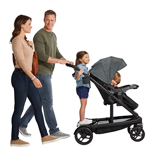 Graco Uno2Duo Stroller | Goes from Single to Double Stroller, Ellington