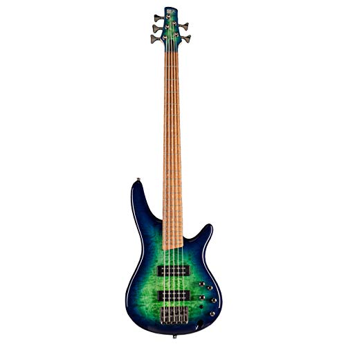 Ibanez SR405EQM 5 String Surreal Blue Burst Gloss