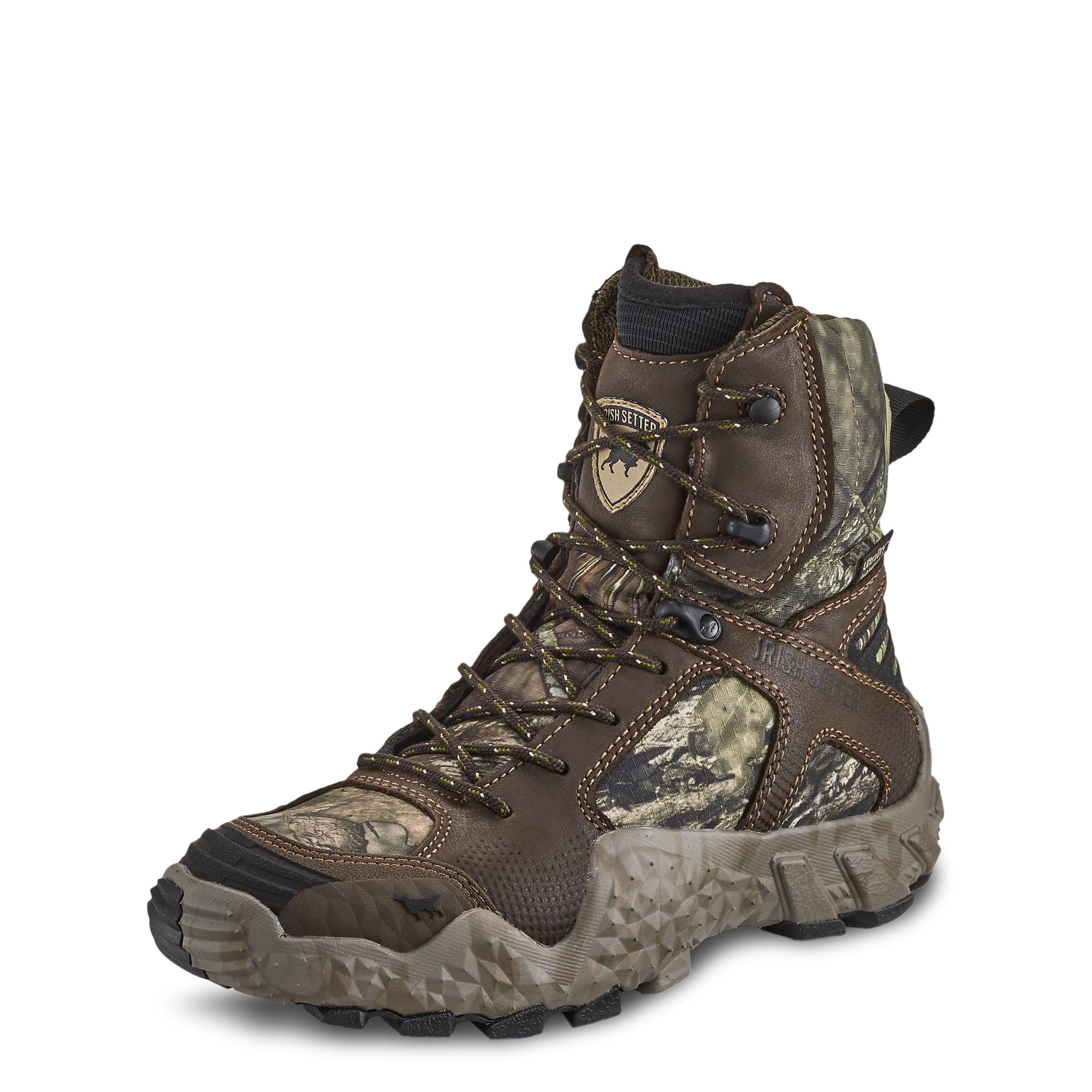 Irish Setter, VaprTrek, Women's, 8", Waterproof, Insulated 400g, Hunting Boot, Mossy Oak Break-up Country, 9 D (Wide)