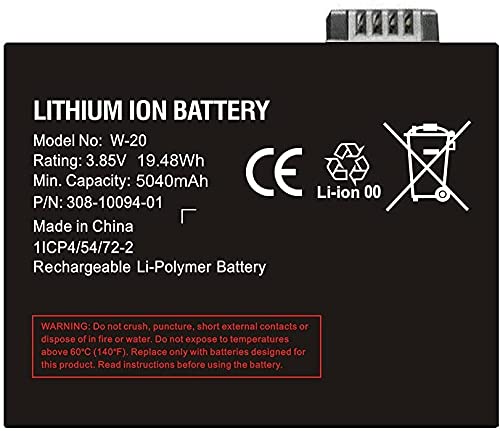HDCKU W-20 Battery Replacement for Netgear 5G MR5100 MR5200 Battery, AT&T Nighthawk M5 Mobile Hotspot Router Battery W-20