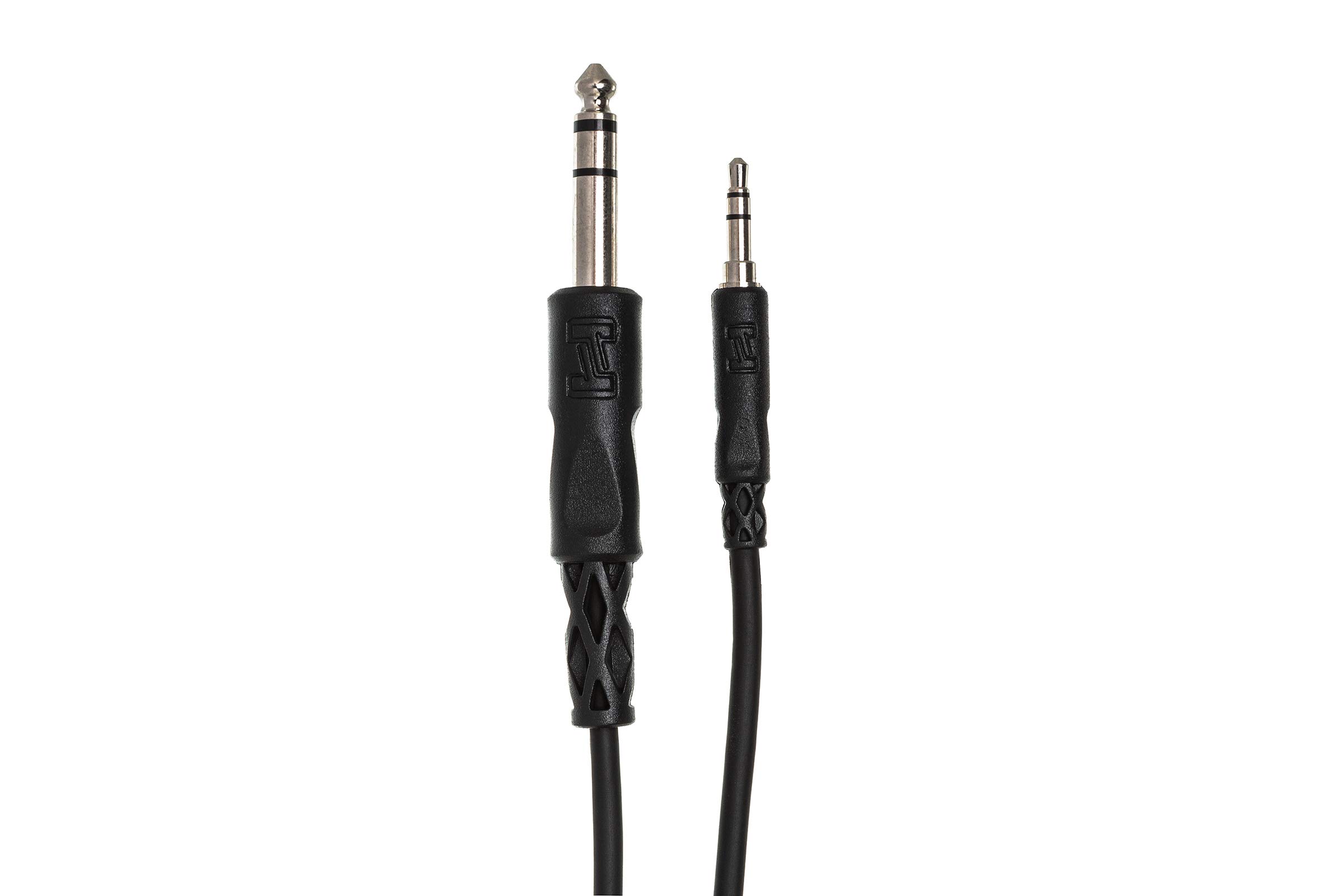 HOSA CMS-103 3.5 mm TRS to 1/4" TRS Stereo Interconnect Cable, 3 Feet CMP-153 3.5 mm TRS to Dual 1/4" TS Stereo Breakout Cable, 3 Feet, Laptop