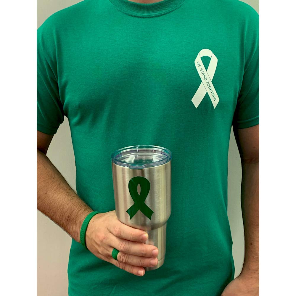Green Awareness Comfort Ring Large