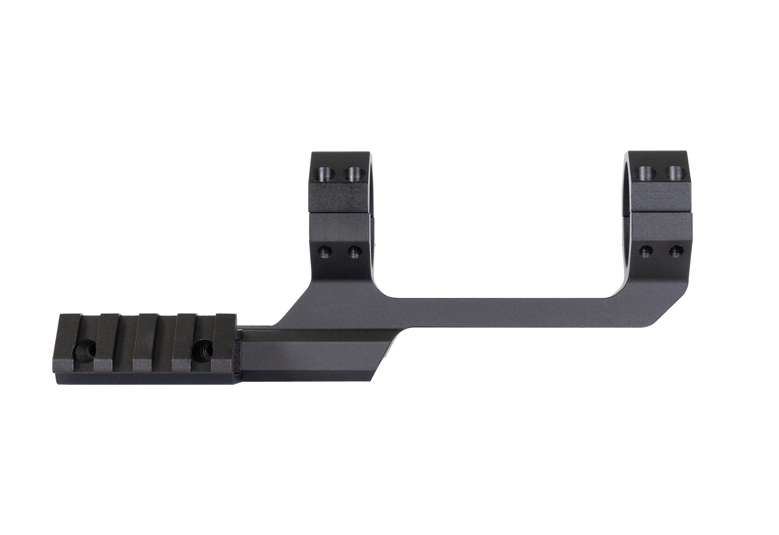 Monstrum Alpha Series 1-4x24 FFP Rifle Scope | Monstrum Scope Mount with 45 Degree Offset Picatinny Rail Mount | Bundle