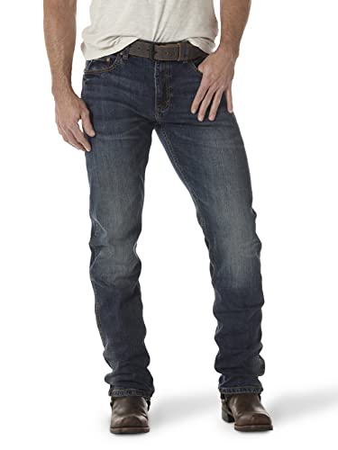 Wrangler Men's Retro Slim Fit Straight Leg Jean, Bozeman, 32W x 32L
