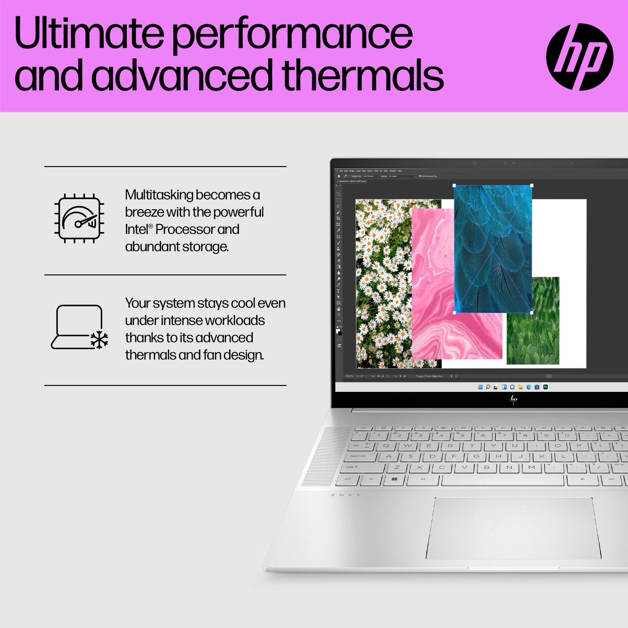 HP Envy Arc A370M 16-inch Touchscreen Laptop Computer - 12th Gen Intel Core i7, 32GB DDR5 RAM, 1TB SSD, Iris Xe Graphics, Windows 11 Pro with HDMI, WiFi, Bluetooth, and Micro SD Card Reader (Renewed)
