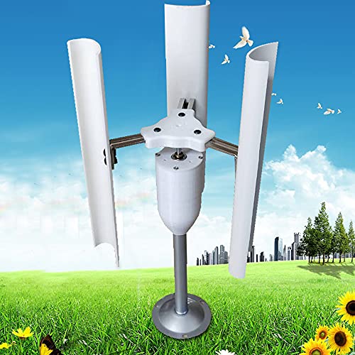 HUNGUOZHI Vertical Axis Wind Turbine, Permanent Magnet Electric Motor 3-Phase, Permanent Magnet Generator DIY FIT for Interior Decoration, Scientific Experiment, Model Making