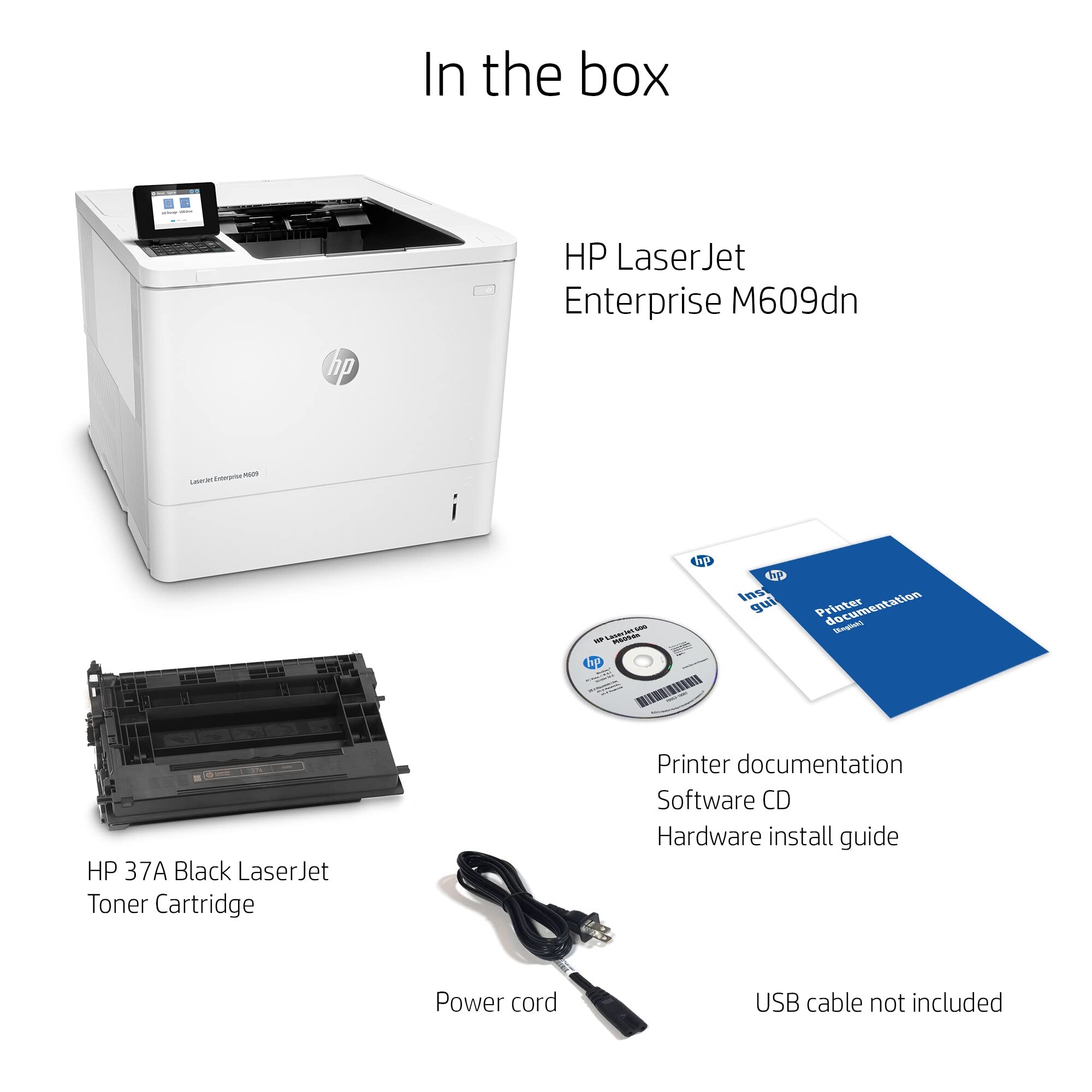 HP Laserjet Enterprise M609dn, Print