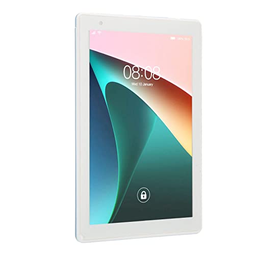 soobu 8 Inch Tablet, 8 Inch Portable Tablet 100-240V 1960x1080 IPS Screen 4G RAM 64G ROM for Home for Travel (US Plug)