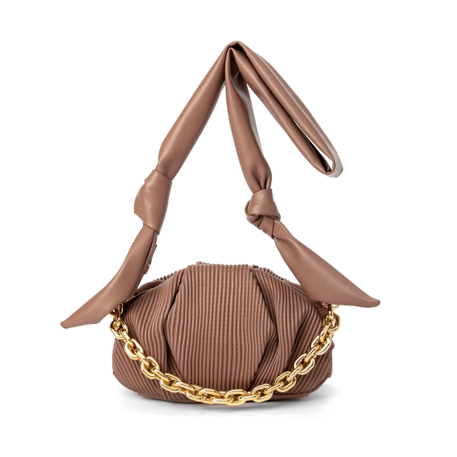 KingTo Crossbody Clutch Handbag Purse for Women Designer Dumpling Shoulder Bag Soft Cloud Pouch Bag Tote Bag