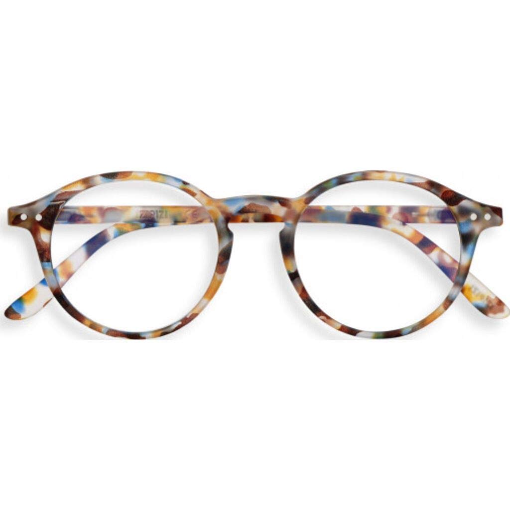 IZIPIZI Screen Glasses D-Frame | Blue Tortoise - Rx +2.50