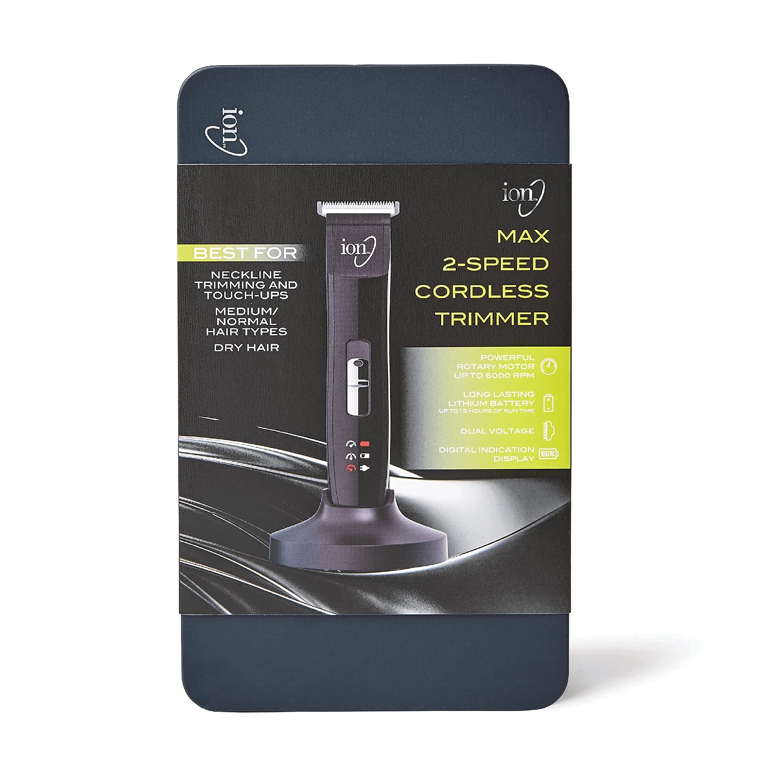 ion MAX 2-Speed Cordless Trimmer