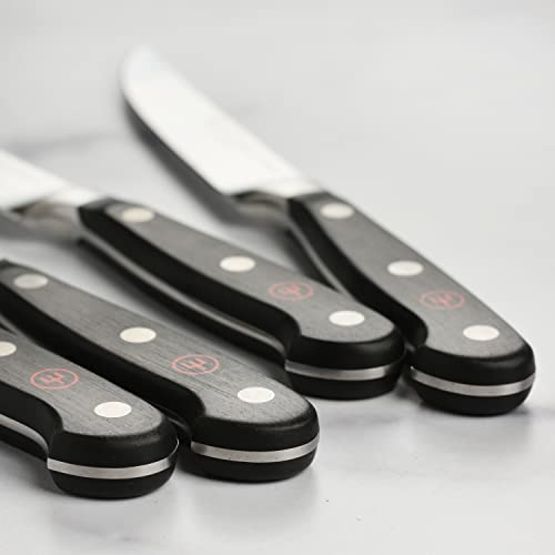 Wusthof Classic Steak Knife Set with Wood Case (8 Piece)