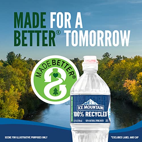 Ice Mountain Brand Natural Spring Water,16.9 Fl Oz (24 Pack)