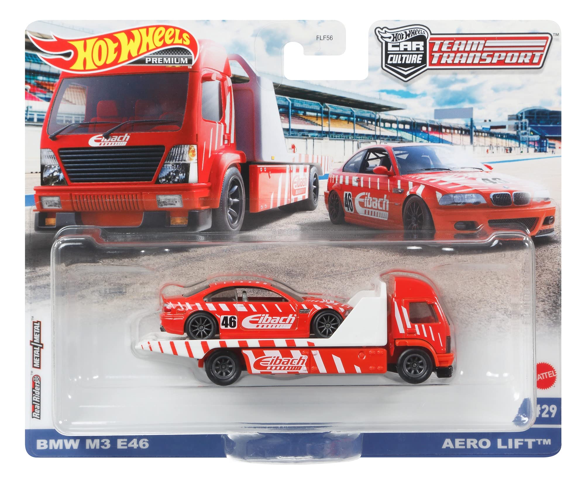Hot Wheels Team Transport Models and Component Car